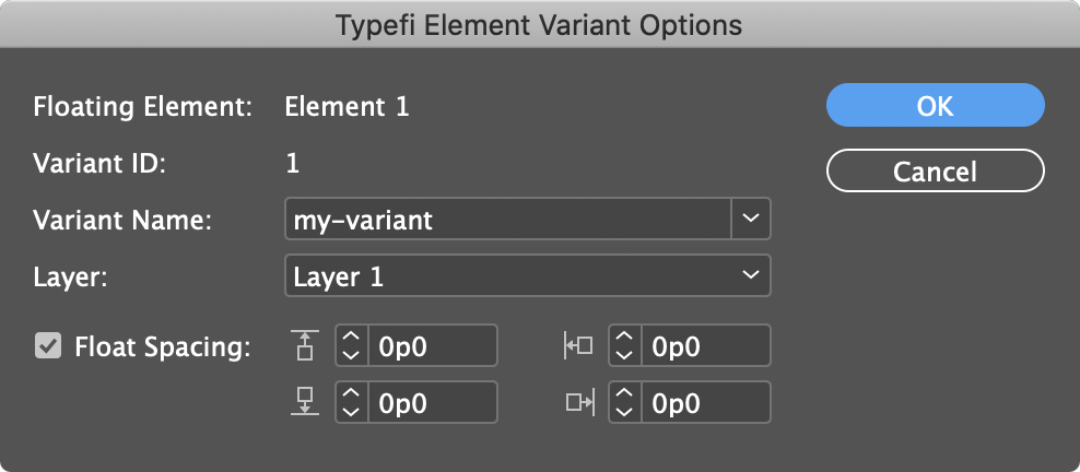 Create A Floating Element Typefi Support 1161